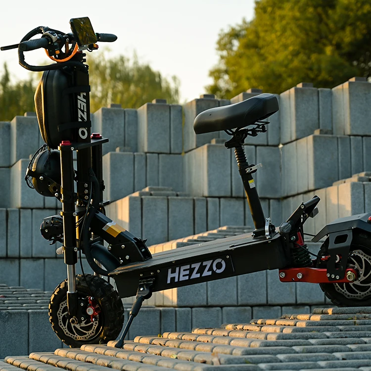 HEZZO 11" 60V 5600W Dual Motor off-Road Escooter - Foldable