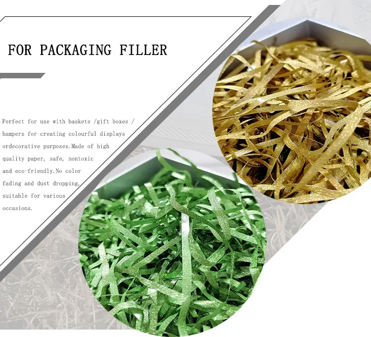 Glitter Crinkle Shredded Paper - Perfect for Gift Filling