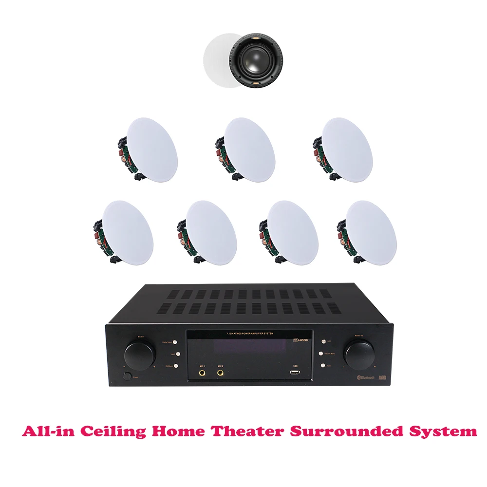 Smart Home Theater Surround 7.1 Sound System by Lucky-tone