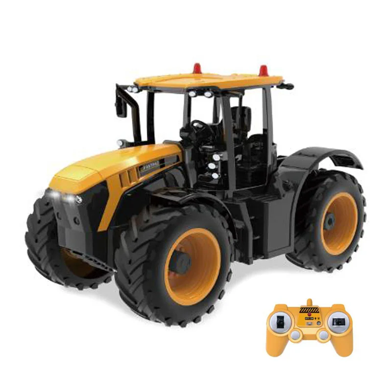 Jcb Rc Farm Tractor Toys 1/24th 2.4ghz Rc Agricultural Tractor Model ...