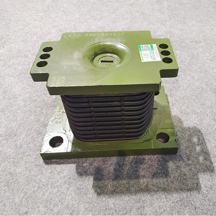 Suspension Rubber Support Sinotruck Howo Truck Spare Parts Az9725520278 ...