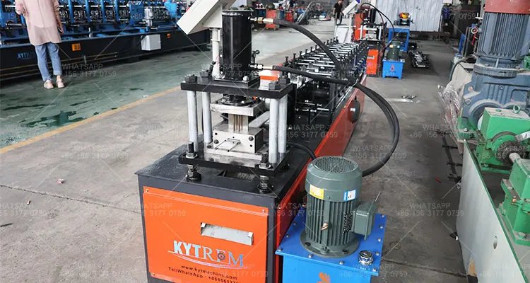 Kyt Factory Roller Shutter Door Roll Forming Machine Rolling Shutter Door Machine Garage Rolling ...