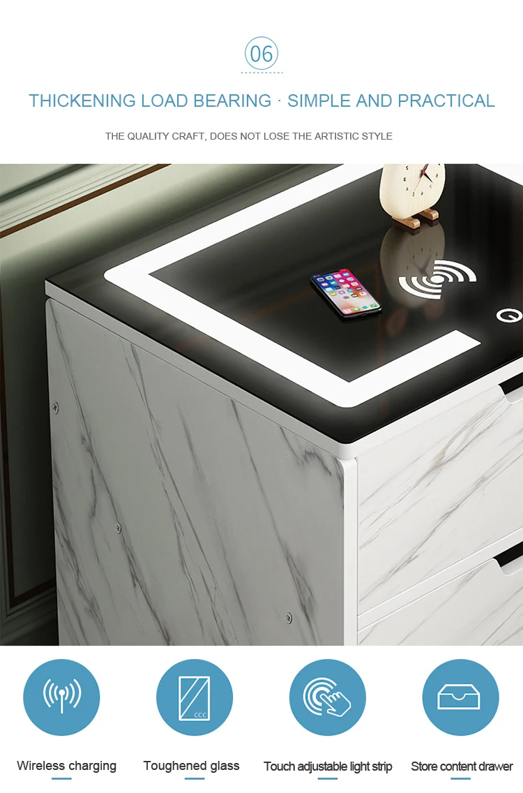 Modern Style Home Furniture Lowest Price Bedroom Multifunctional Smart ...