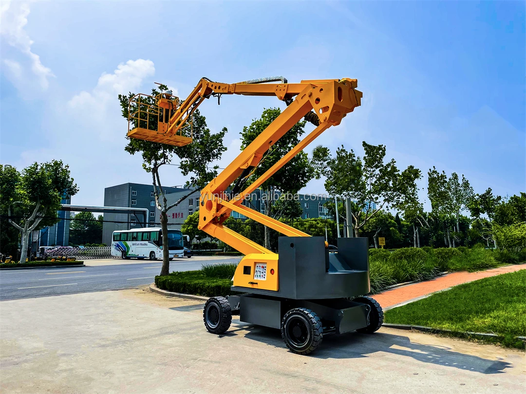 360 Degree Rotation Electric Self-Propelled Articulated for Boom Lift ...