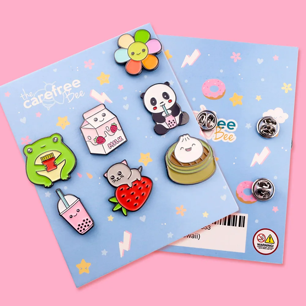 Professional Custom Fashion Metal Crafts - Lapel Pins with Backing Card