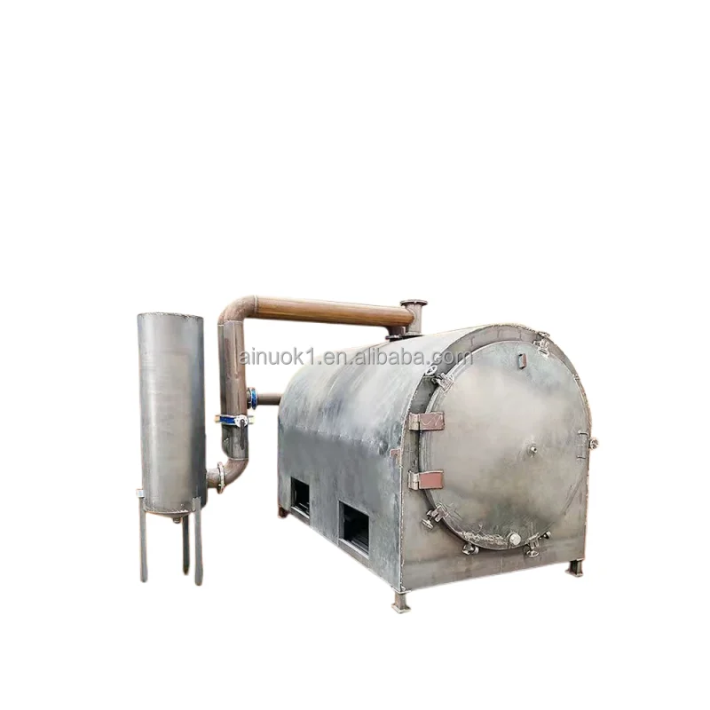 High-Capacity Wood Log Biomass Barbecue Charcoal Making Machine ...