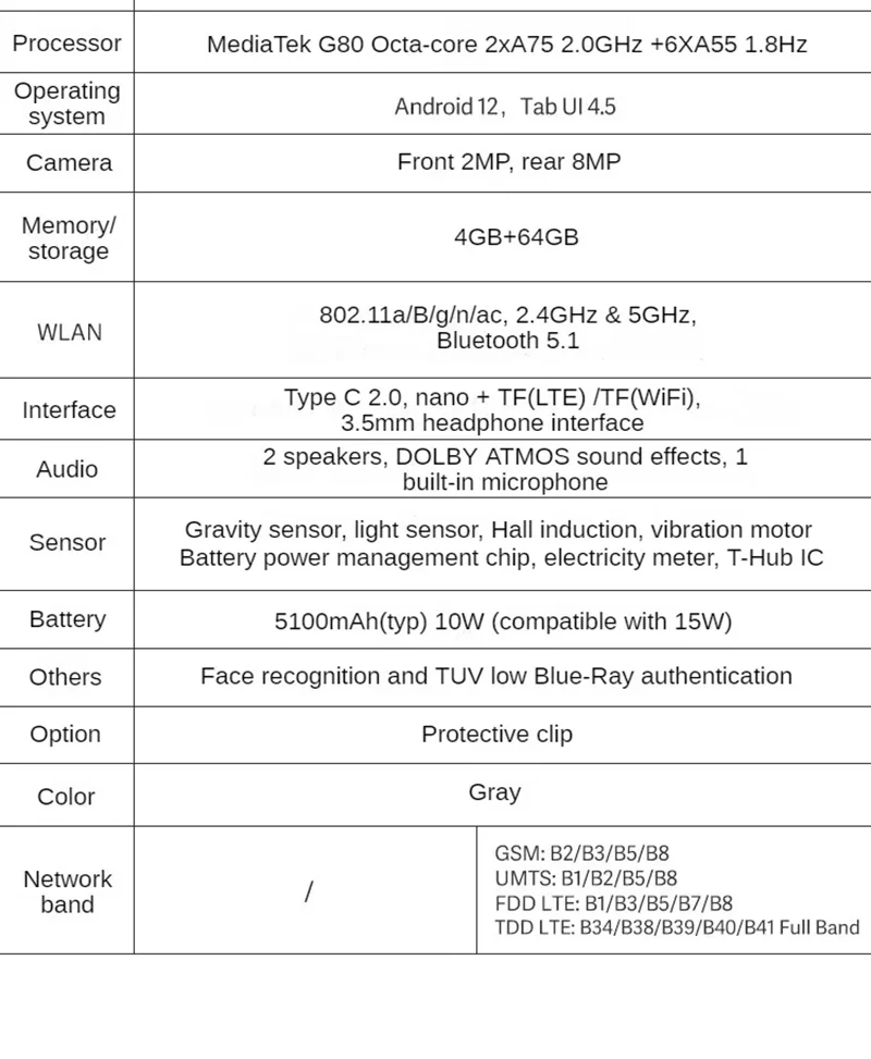 Global Firmware Lenovo Pad K9 Tablet 9 Inch 4G+64G Android 12 Tablet ...