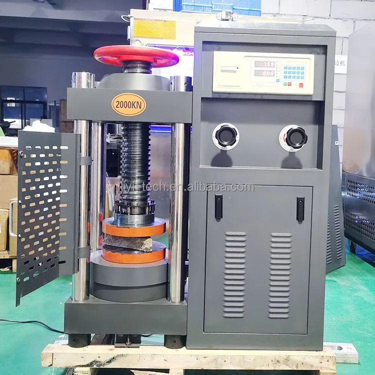 Digital Building Materials Concrete Compressive Strength Test Equipment ...