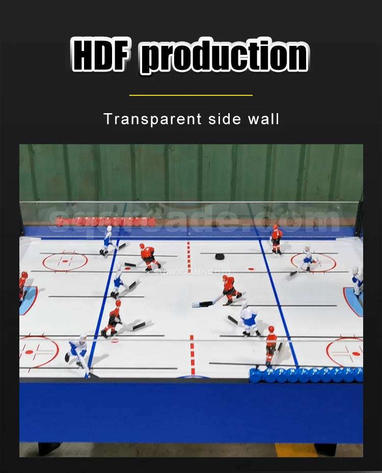 Custom Art Appearance Bubble Hockey Table - Ultimate Arcade