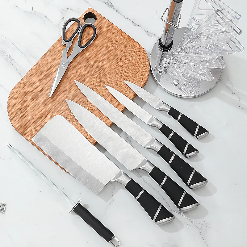 High Quality Dragon Scale Forging Kitchen Knife Cutting Slaughter ...