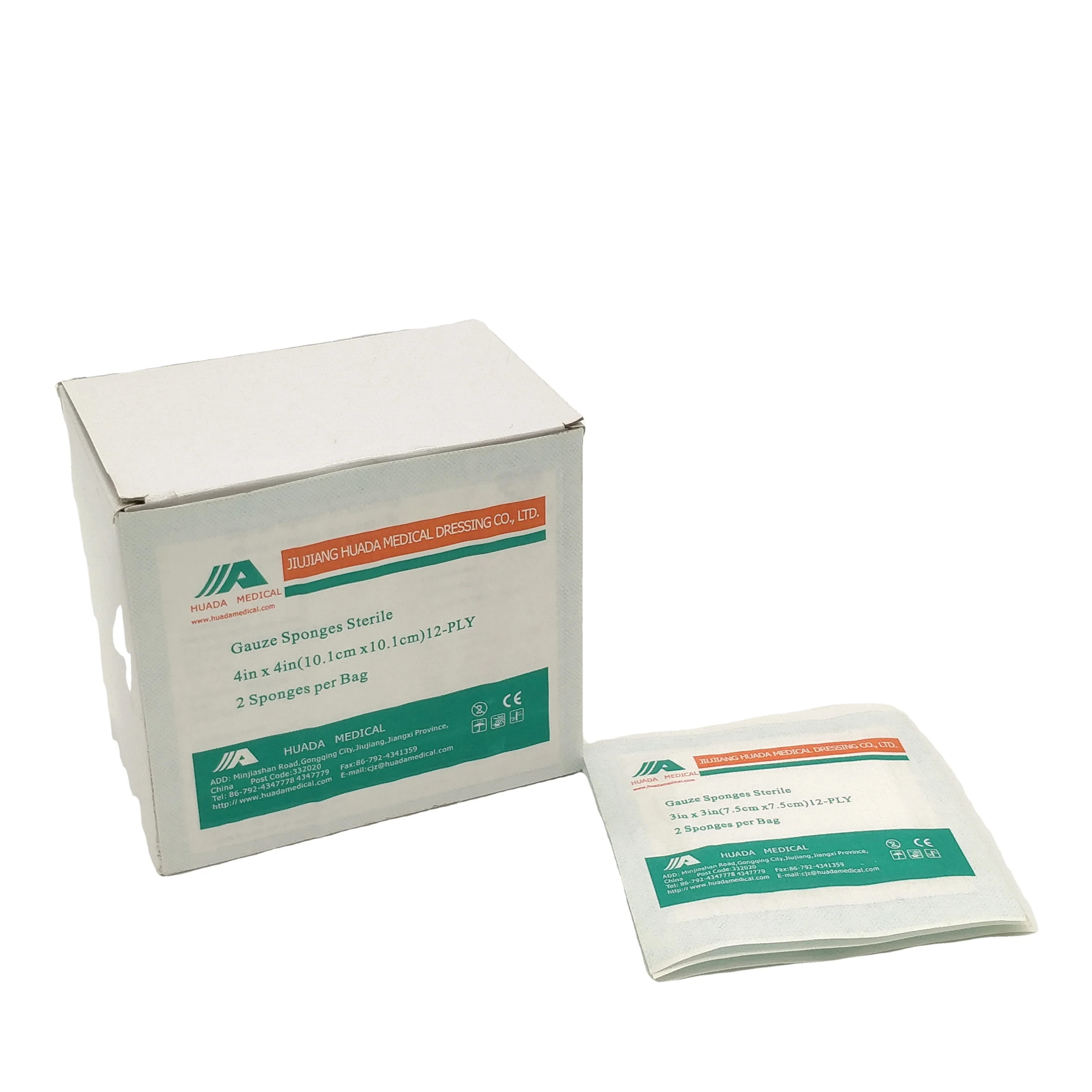 Medical Dressing Consumable Surgical Sponge Compress Gauze Swab 4" X 4 ...