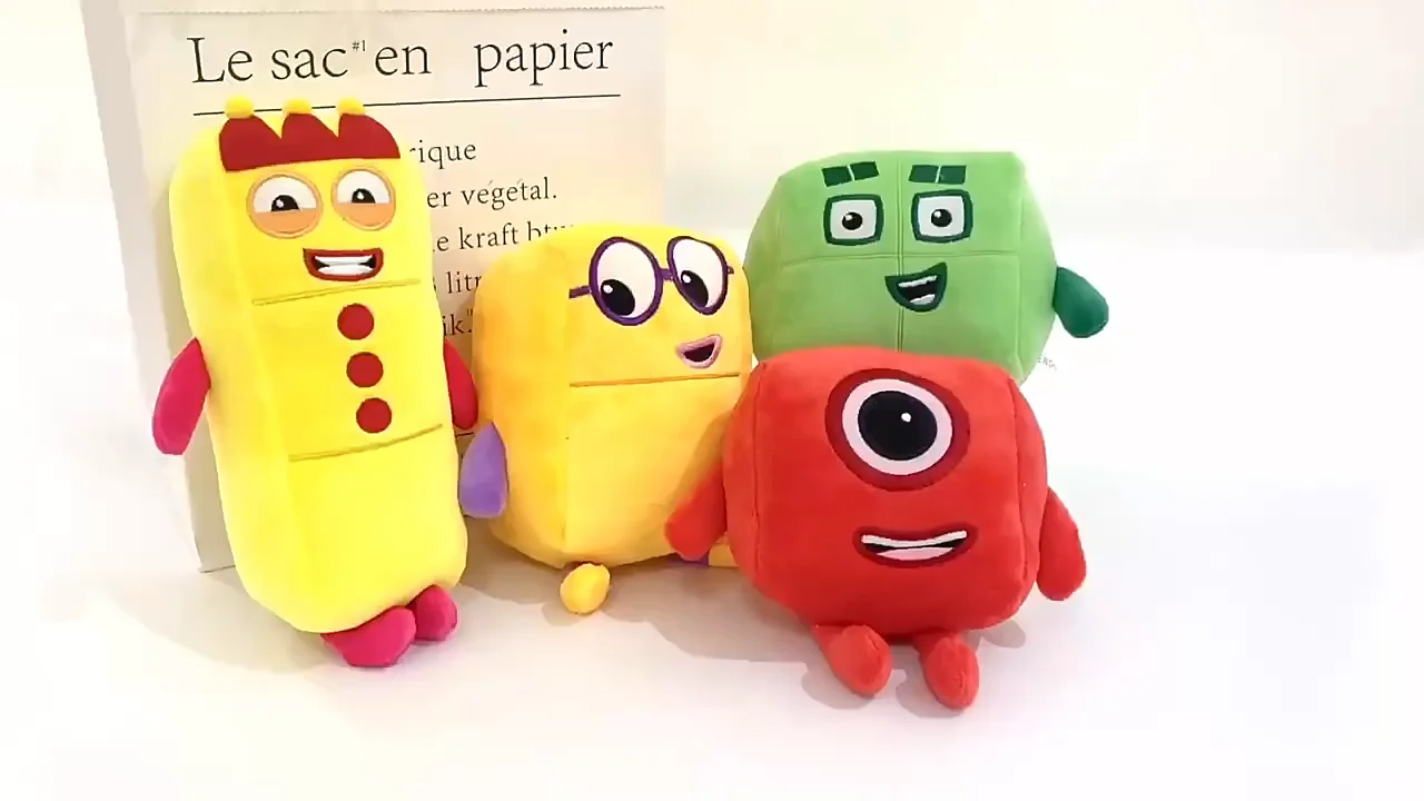 Wholesale Stuffed Toy Kids Educational 1-10 Number One Stuffy Digital ...
