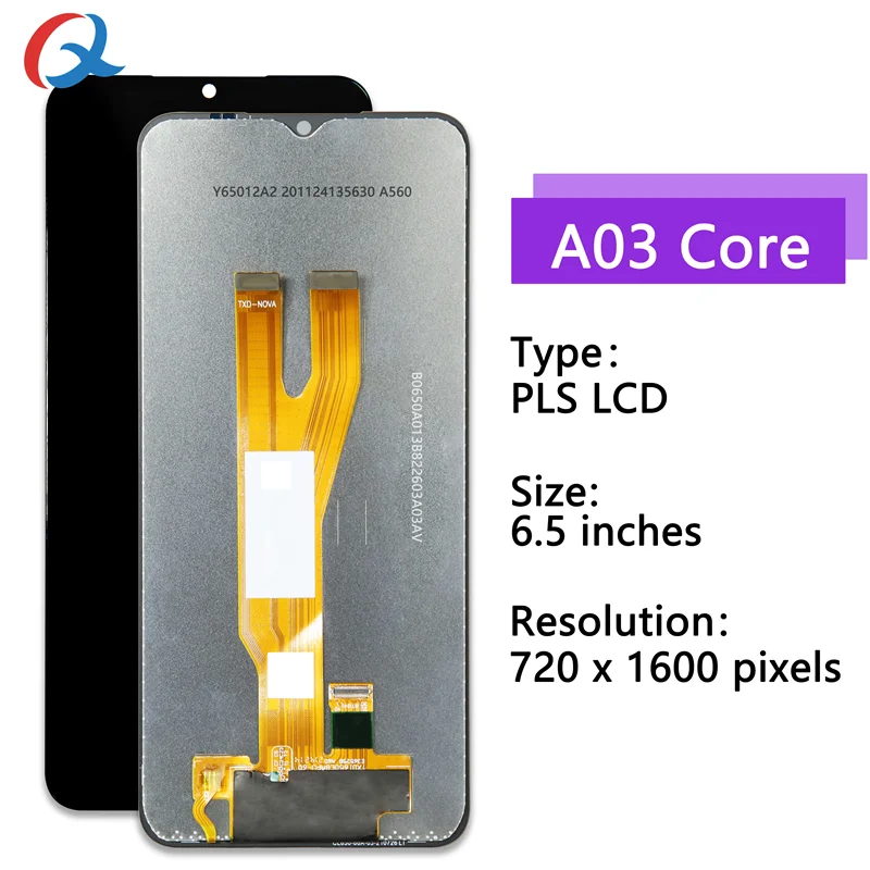 Samsung Galaxy A03 Core LCD Replacement Screen - 1 Year Warranty