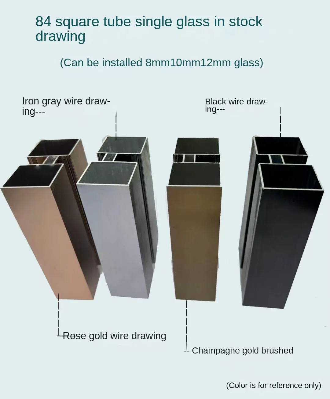 Frameless Clear Transparent Glass Partition Wall for Office