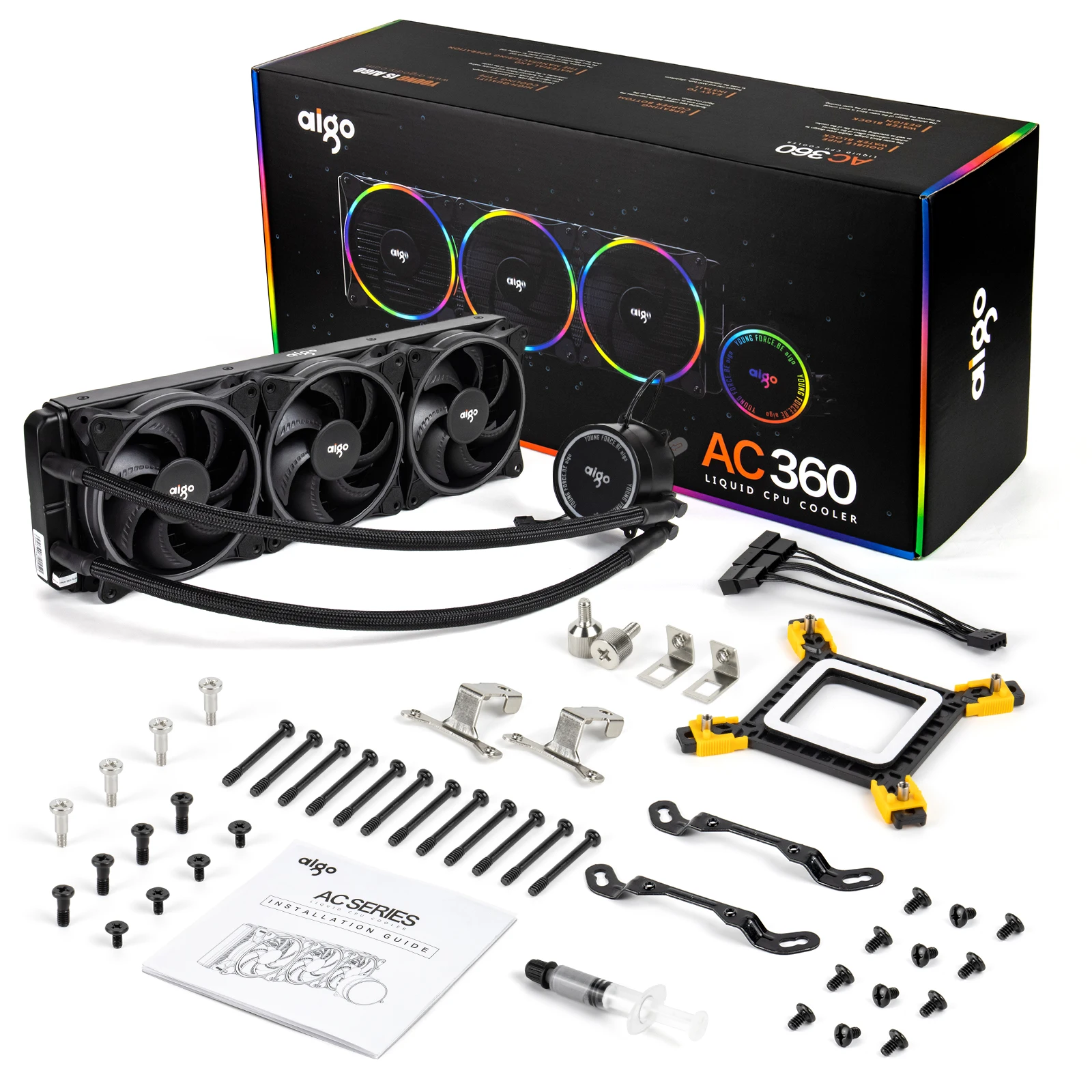 Darkflash Gpu Cpu Pc Gaming Case Aio Cooler 240mm Processor Water ...