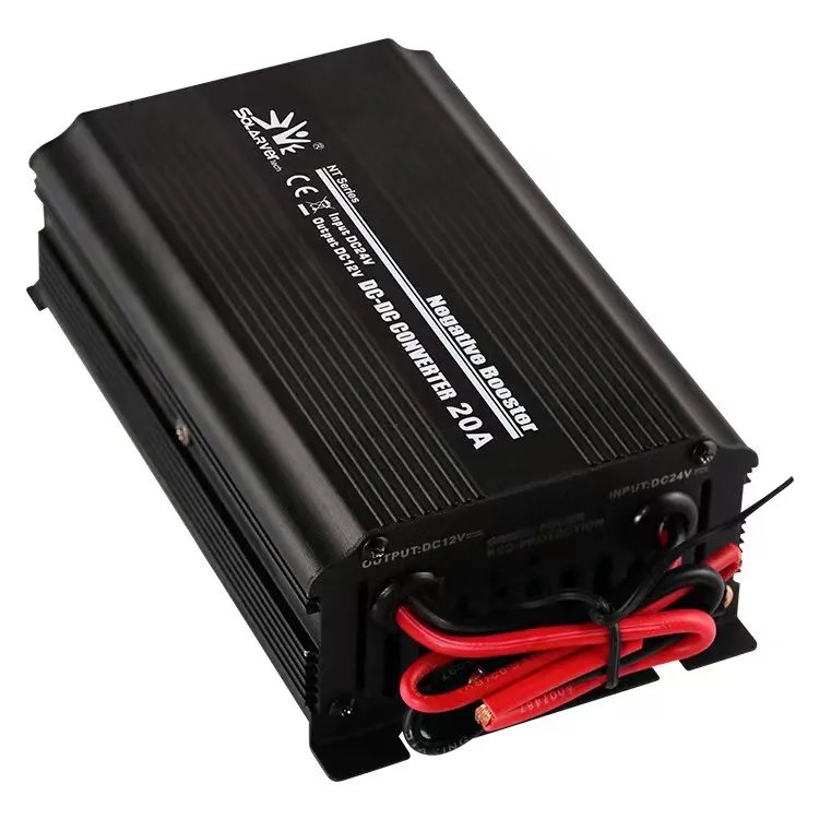 CONVERTER15A 24VDc to 12Vdc Step down converter Negative Booster DC to ...