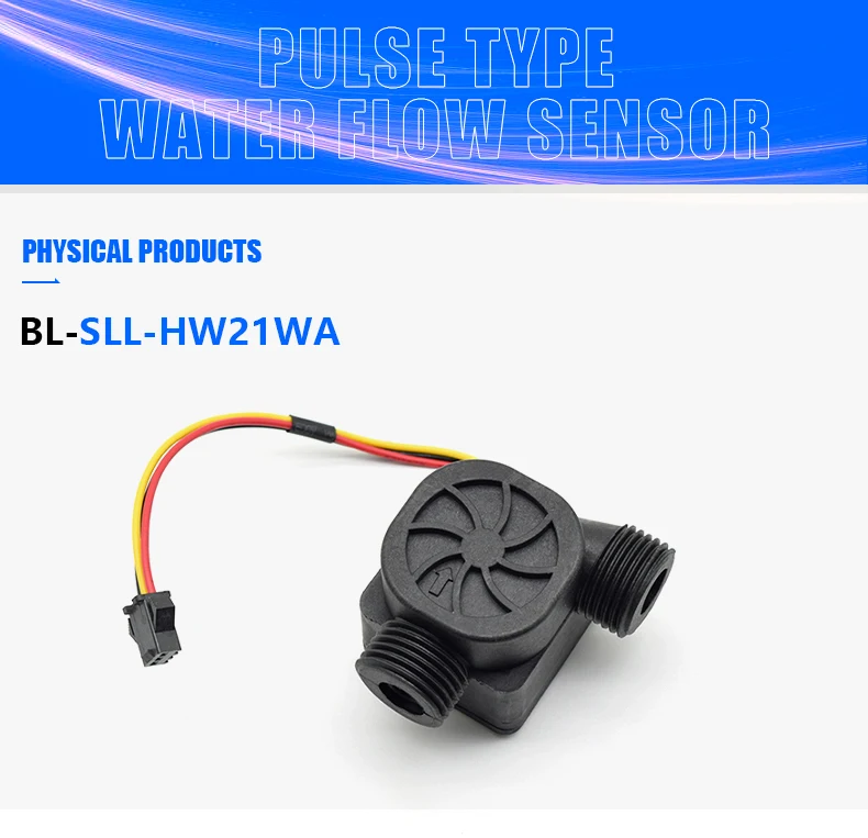Nylon Flow Sensor - Accurate Liquid Flow Rate Detection