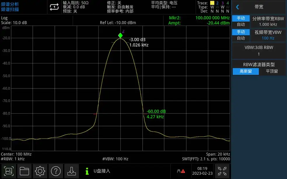 UNI-T UTS1015B Spectrum Analyzer - 9khz-1.5ghz Precision