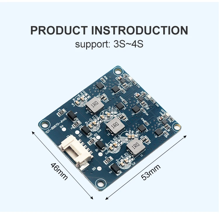 2a Bms 3s 4s Lifepo4 Li-ion Smart Active Balance Battery Equalizer 4s Lifepo4 Bms Cell 4s Active ...