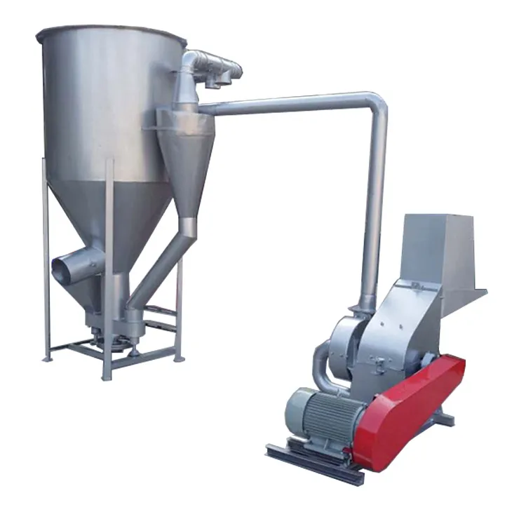 Electric Motor diesel Engine Driving Maize Straw Wood Sawdust Making ...