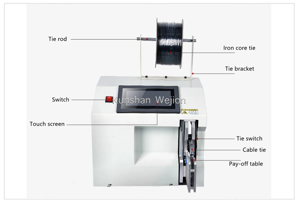Nylon Wire Tying Machine Cable Tie Tying Machine Manufacturer - Buy ...