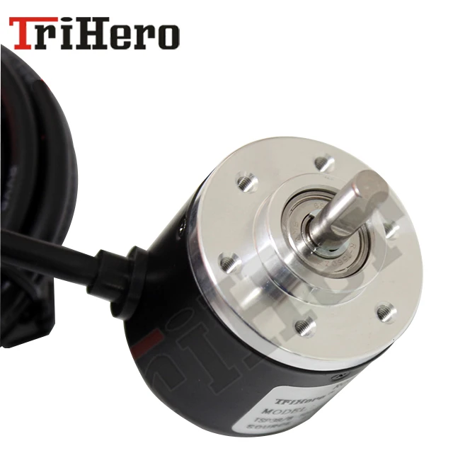 Trihero Incremental Rotary Encoder - 6mm Shaft, 38mm Diameter