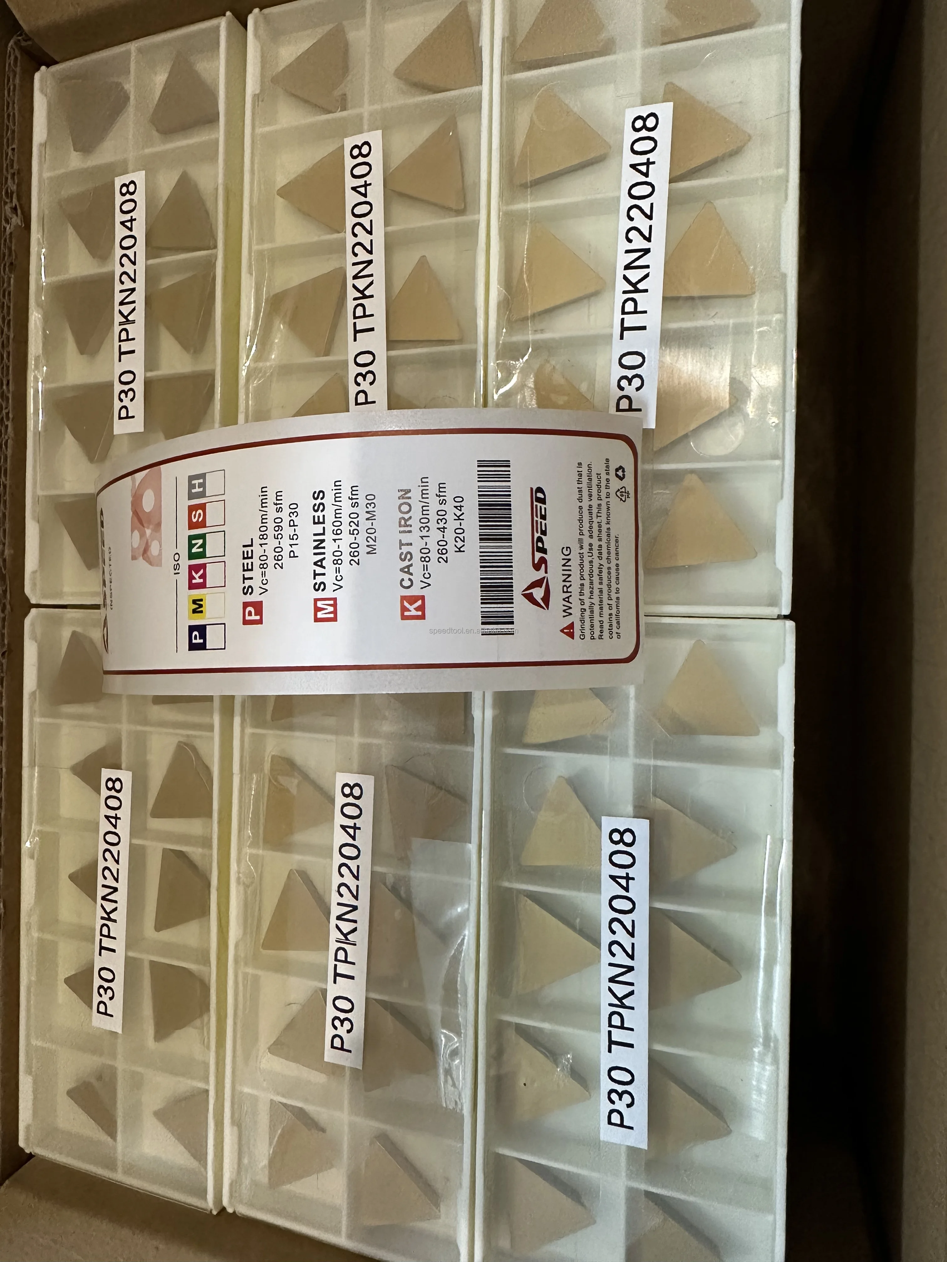 Fresado Insertar Spkn Sekn Tpkn 2204 Tpkn2204 Pdr Pdtr Tpkn1604 Tpkn16 ...