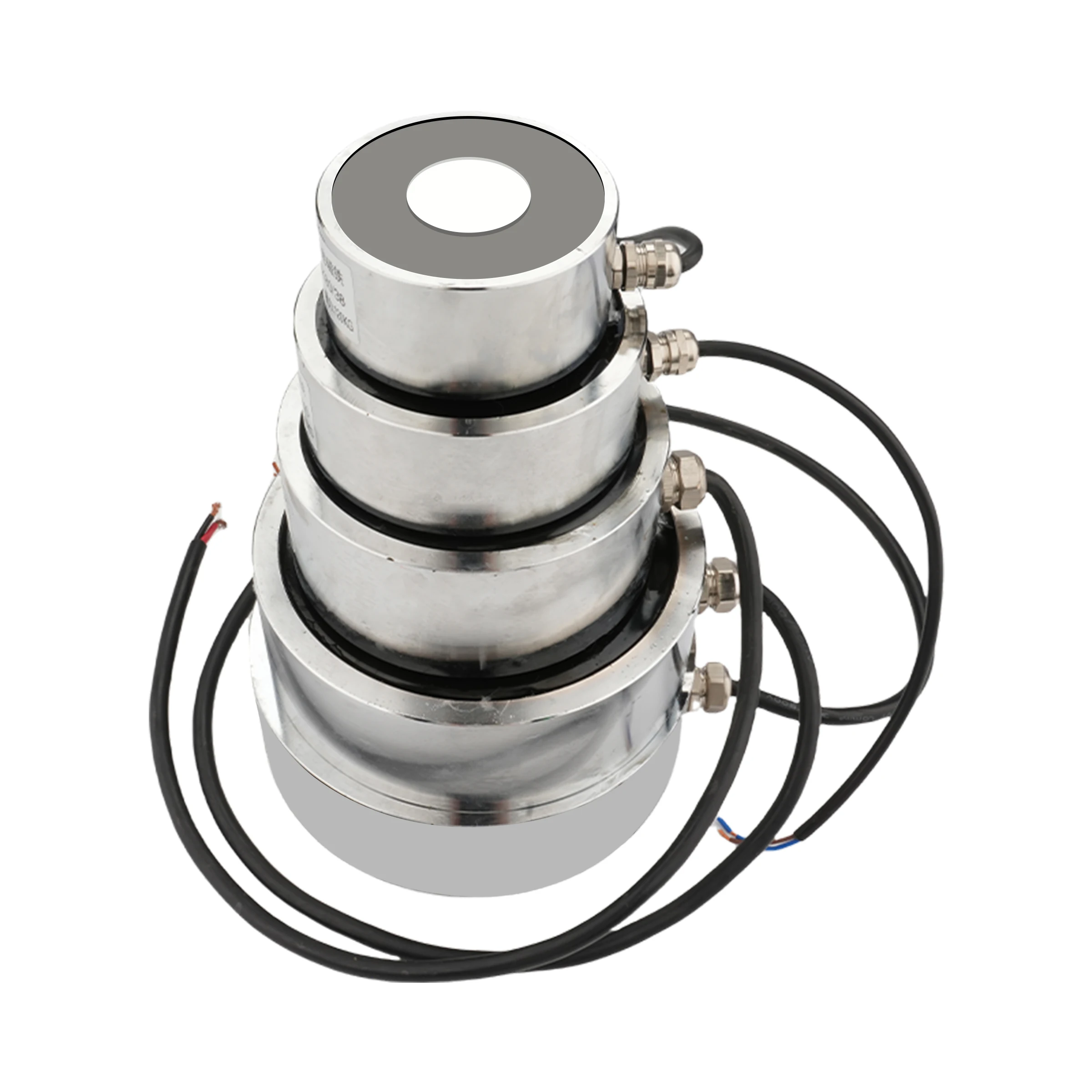 Round Shape Electromagnet 12V 24V DC 120KG 800KG Force Energize to ...