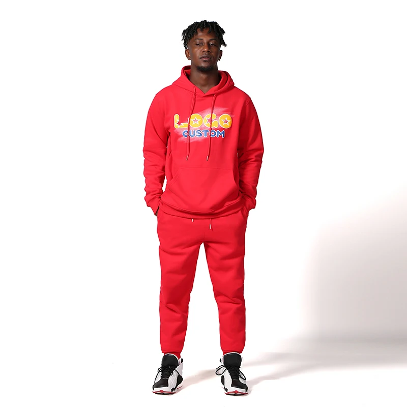 Men Hoodie And Jogger Sweat Pants Set,Sweatsuits Unisex Sets,Custom ...