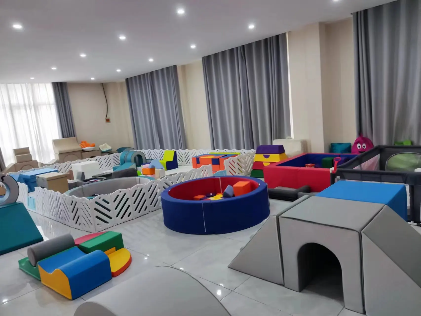 Custom Design Stackable Soft Play Blocks Set - Indoor Stacking Block ...