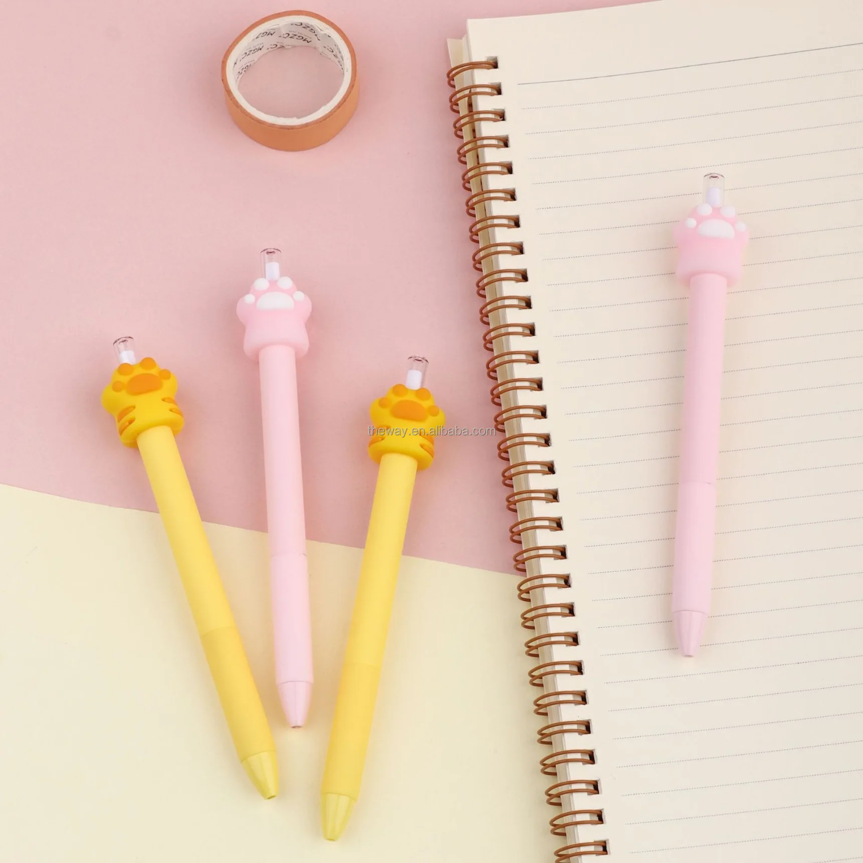 Paw Shape Inkless Pencil Plastic Erasable Signing Eternal Pencil ...