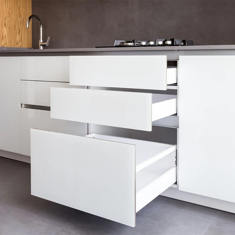 Wholesale Dtc Kitchen Cabinet Drawer Slide Soft Close Undermount Slim ...