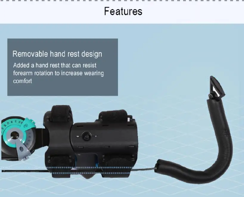 Adjustable Orthopedic Arm Support Hinged Rom Elbow Brace for Post-op ...
