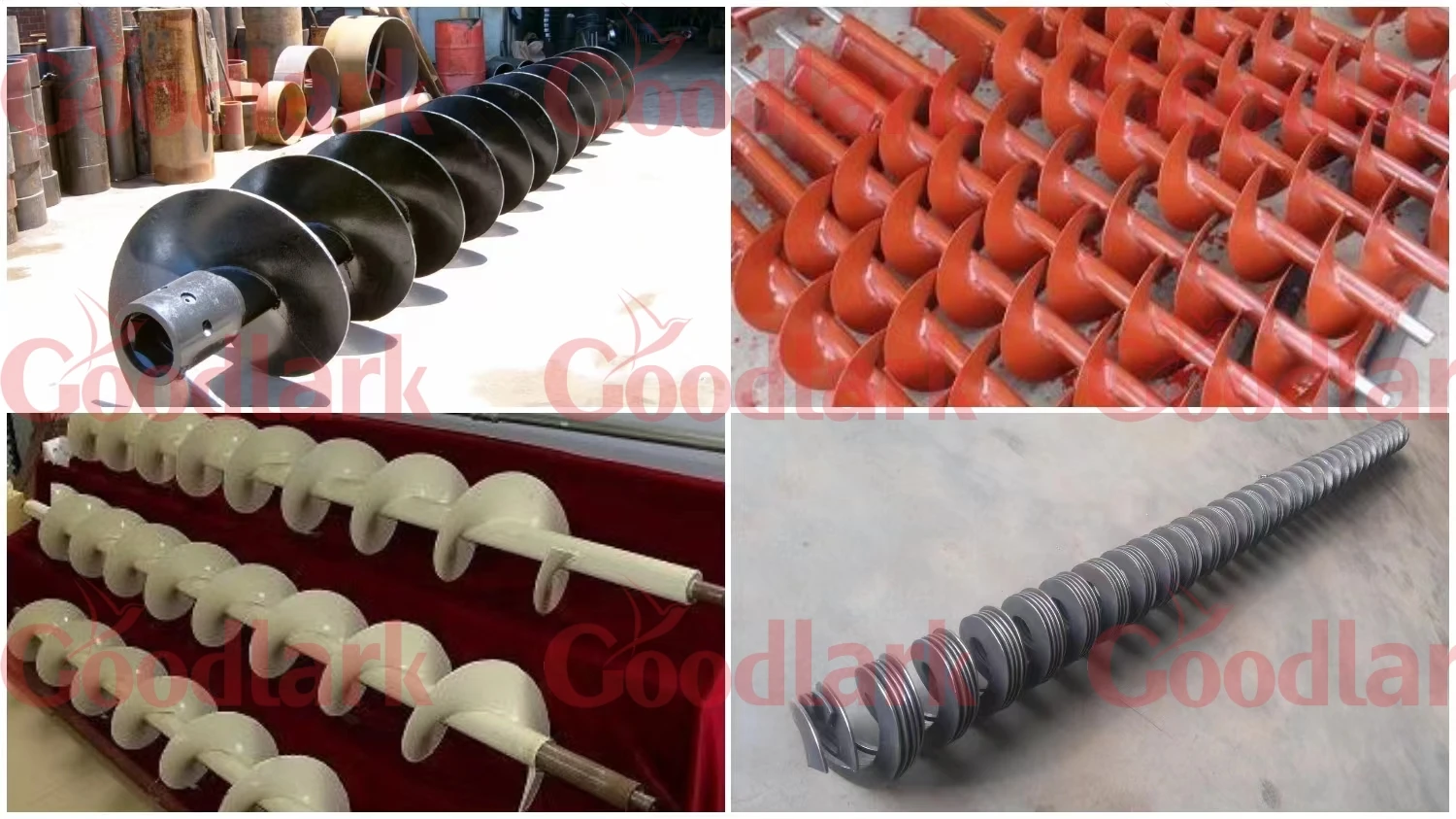 High Standard 200mmX48mmX200mm Custom Screw Flight Machinery/screw ...