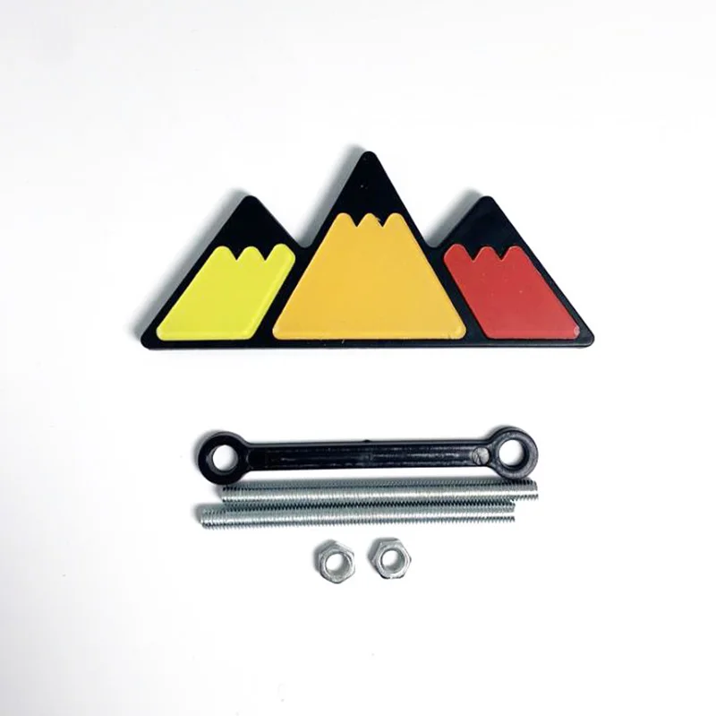 Tri-color Grille Badge Emblem For Toyota Tacoma Trd 4runner Tundra ...