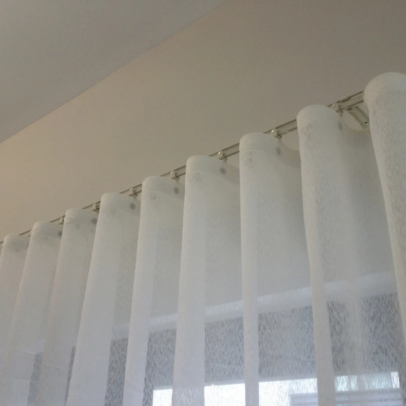 Wave Curtain Runner Curtain Track Ripple Fold Runner Wave Curtain Track ...