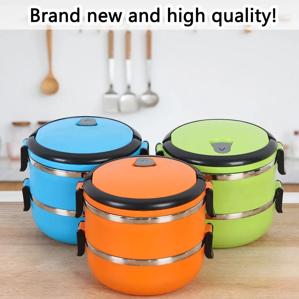 Stainless Steel Lunchbox - Insulated & Portable Food Container