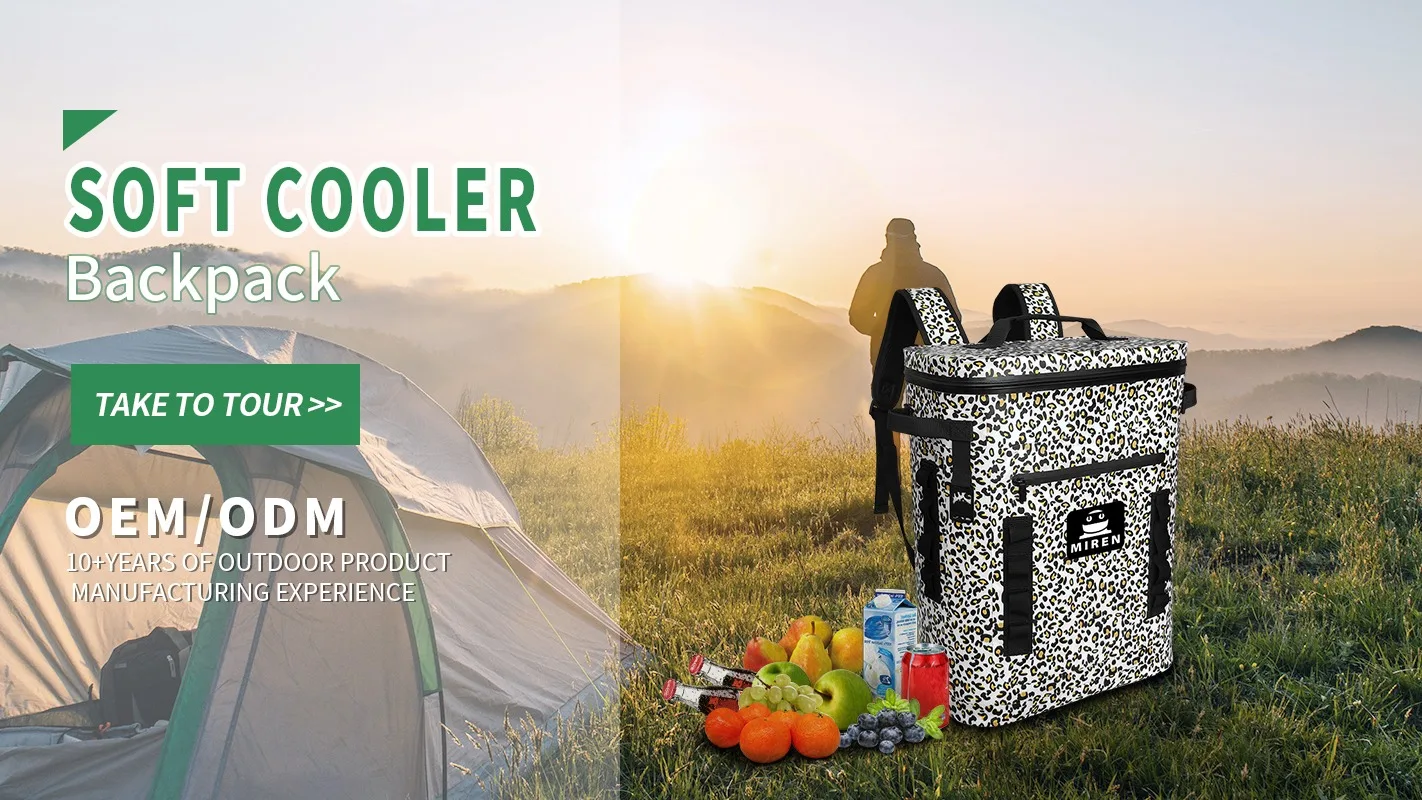 Factory Custom Leopard Portable 25l Large Soft Cooler Refrigerated Bag ...