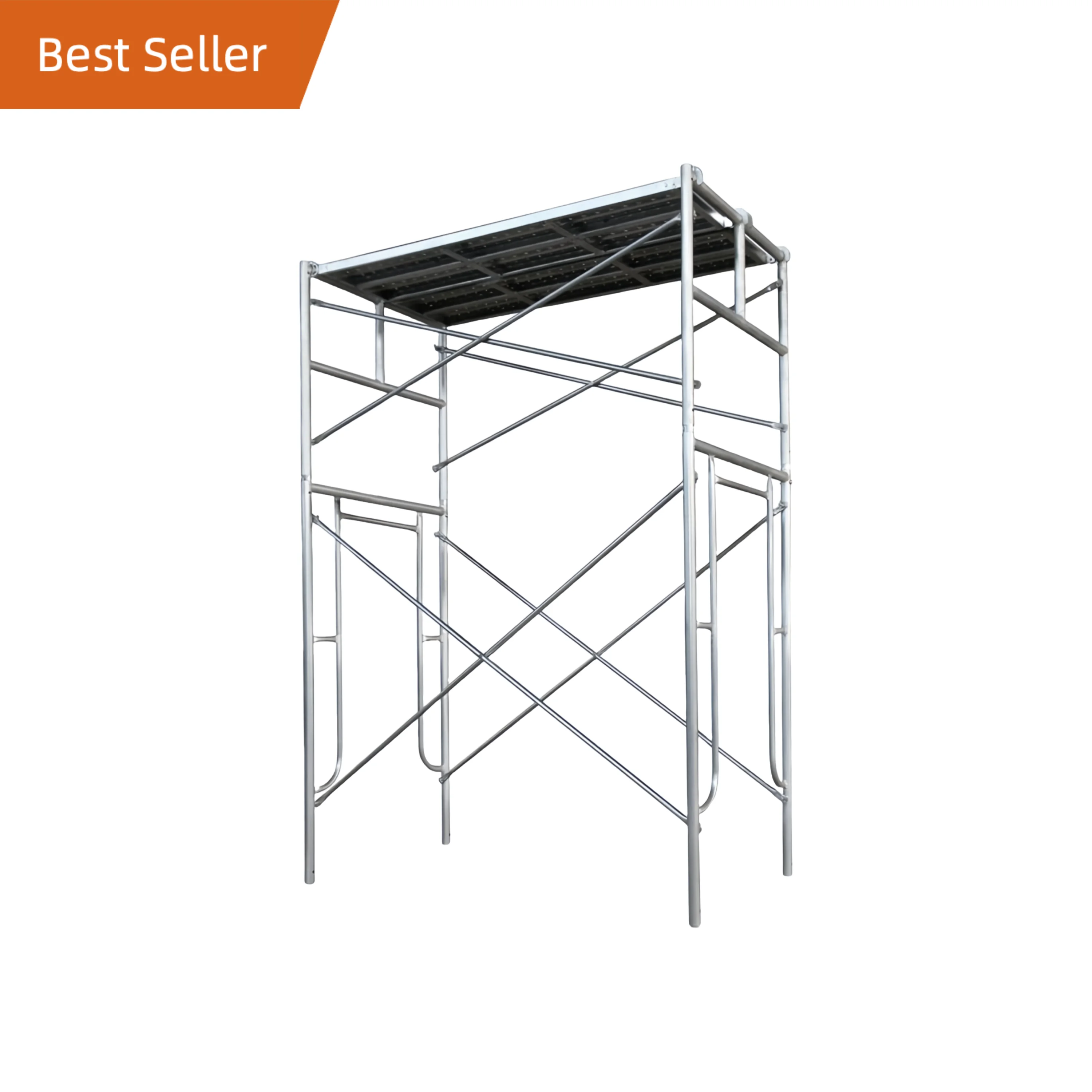 Construction Scaffolding Steel h Frame Scaffoldings with Caster Wheels ...