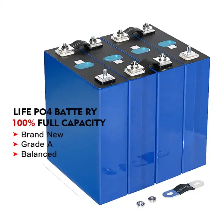 3.2v Prismatic Lifepo4 Lithium Iron Phosphate Battery Cell 12v 24v 100ah 150ah 200ah Lfp Battery ...