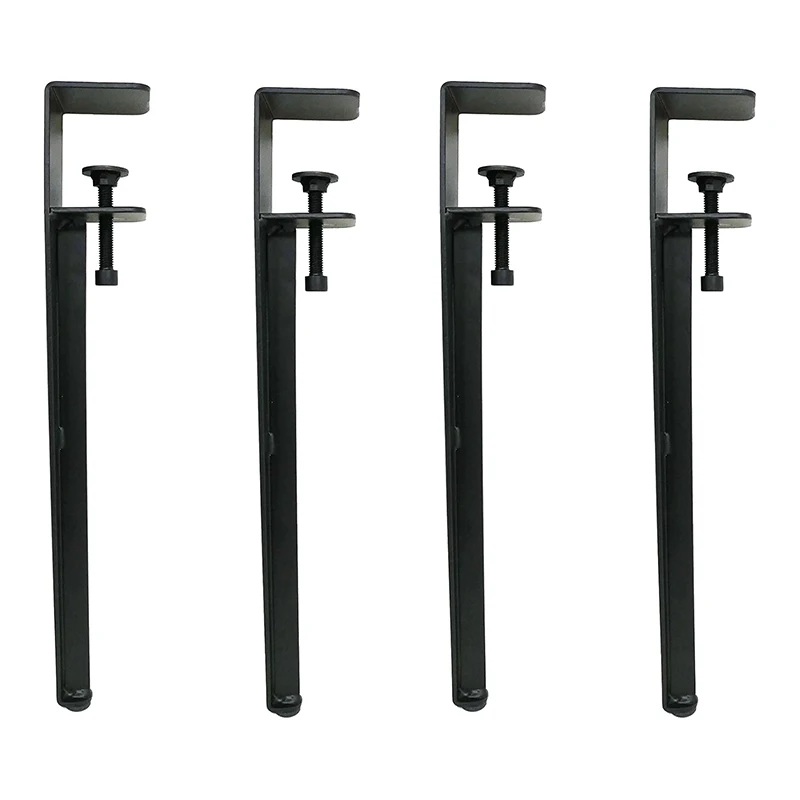 Clamp Table Legs Modern Bar Office Desk Steel Coffee Dining Metal F ...