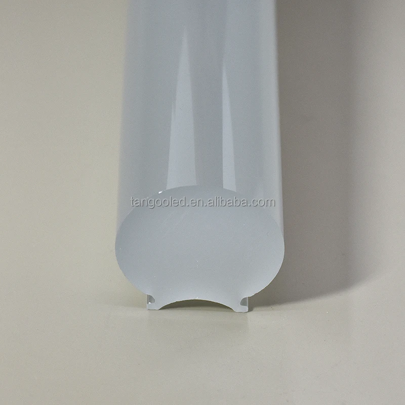 Plastic Black Led Diffuser Extruded Acrylic Pmma Led Strip Diffuser For ...