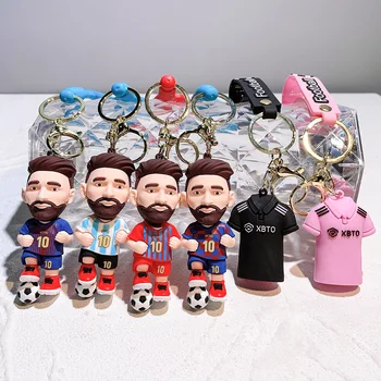 Superstar Messi & Inter Miami Hot Football Keyring Pendant Car Key ...