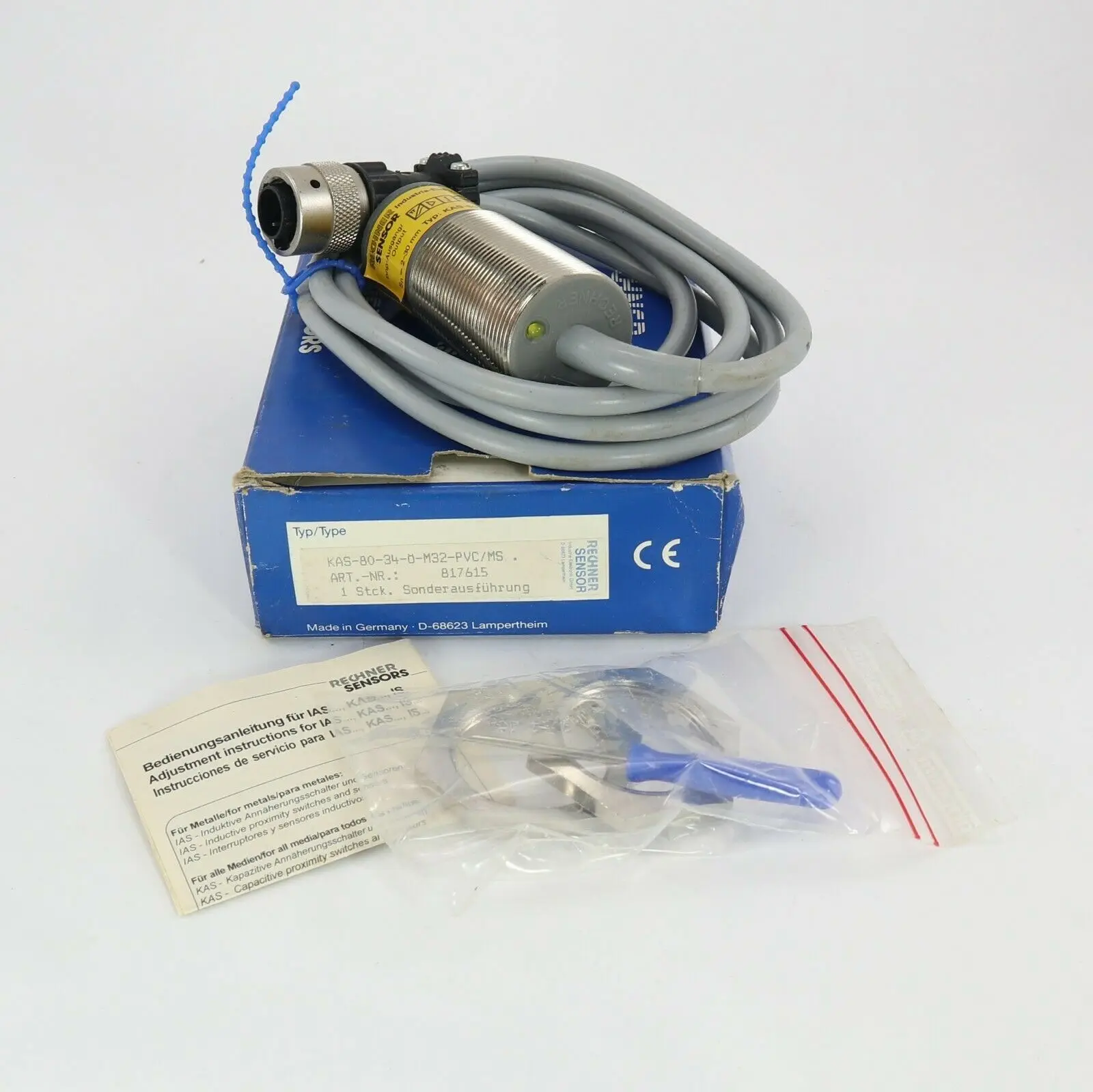 Rechner电容式接近传感器kas-80-26-a-k-g1 ”-300-ptfe-stex Atex Ka0795 - Buy Kas ...