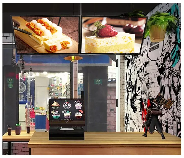 Kfc Fast Food Cafe Menu Board Display A1 A2 Illuminated Led Menu Order ...