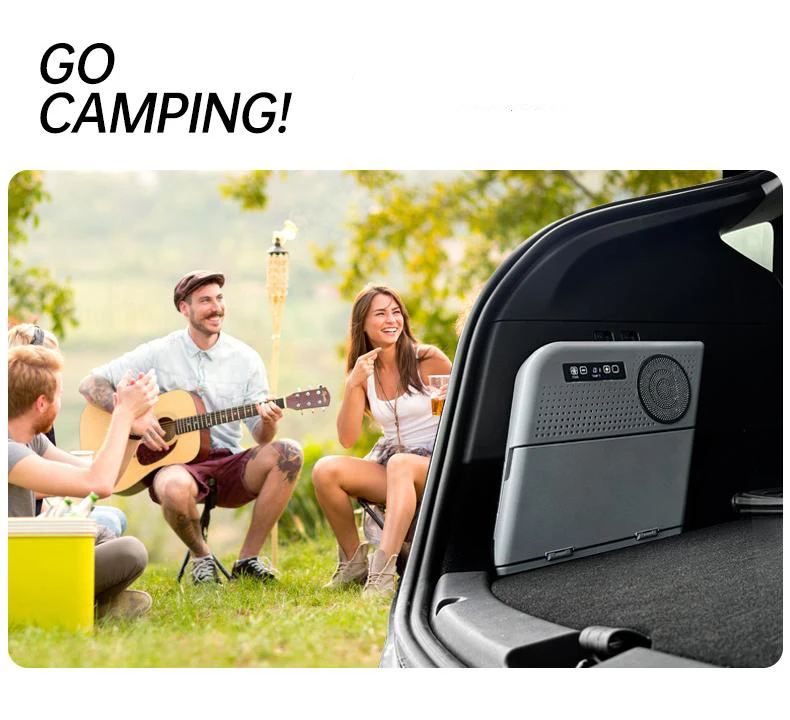 Car Refrigerator for Tesla Model Y Trunk - Compressor Cooling