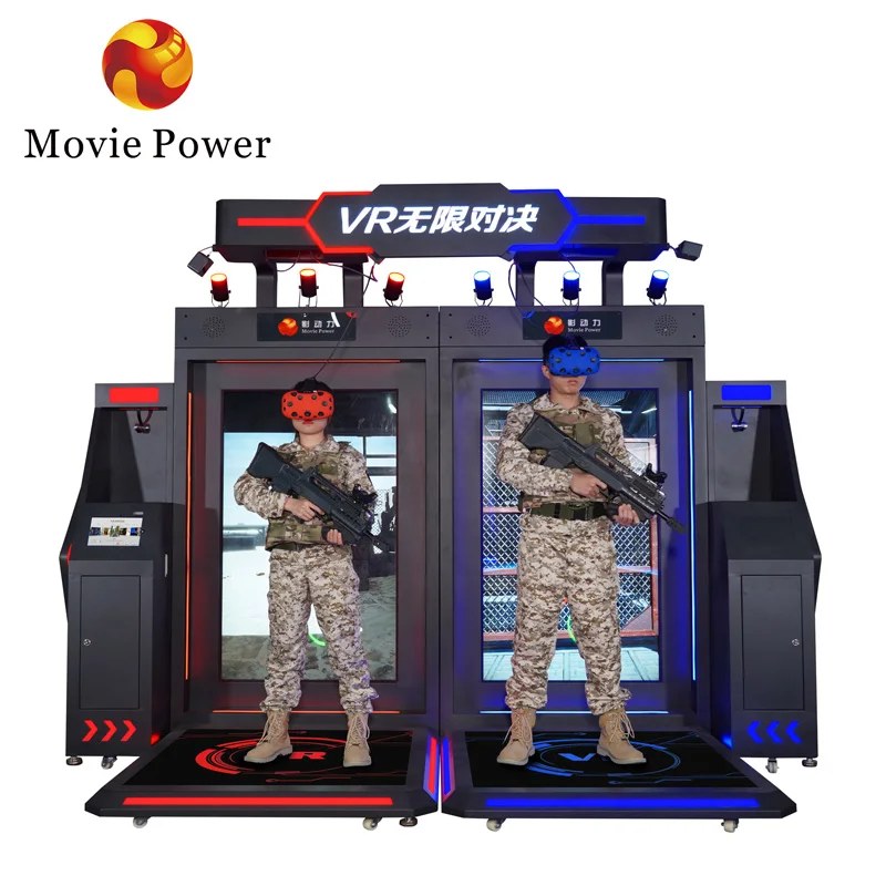 Unique Design 9D VR Multi-Player Two Person Arcade Game Walking ...