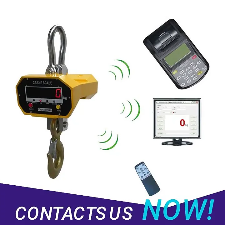 2t 3000 5000kgs 10t 360 Degree Swivel Electronic Wireless Ocs Weighing ...
