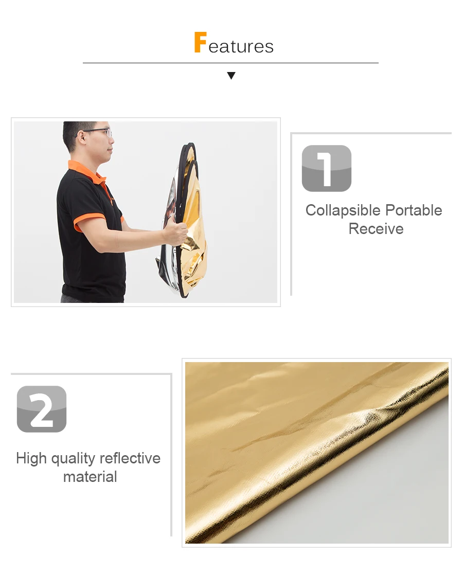 Godox 2 In1 150x200cm Portable Oval Multi-Disc Reflector