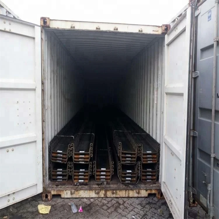 U Shape Sheet Pile 400*100*10.5mm/400*170*15.5mm To Bangladesh - Buy ...